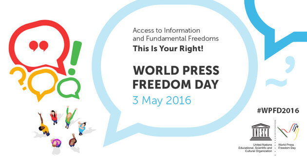 World Press Freedom Day 2016 World Press Freedom Day 2016